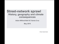 A global assessment of street-network sprawl by Dr Adam Millard-Ball