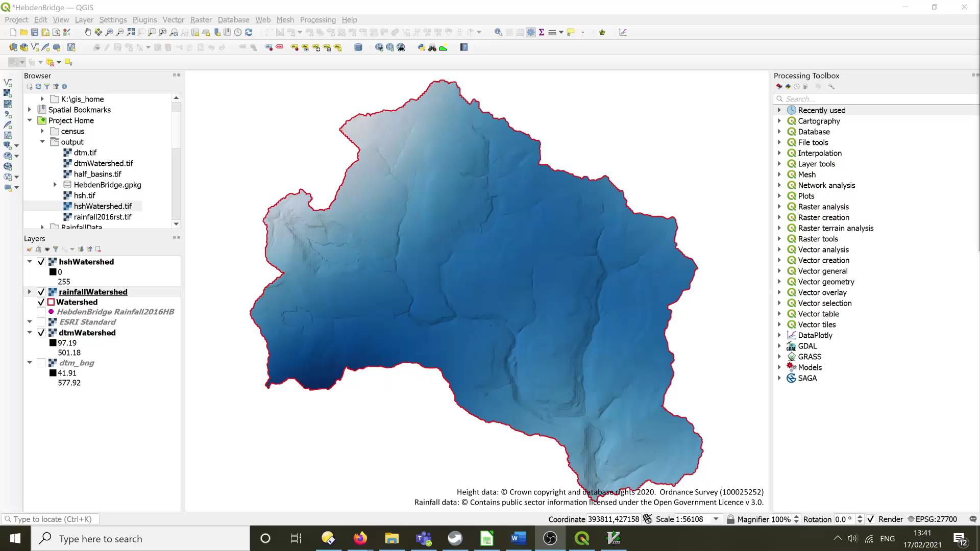 Using the zonal statistics tool in QGIS