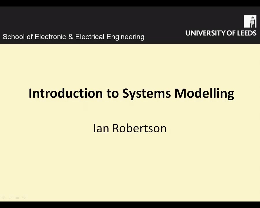 System Modelling