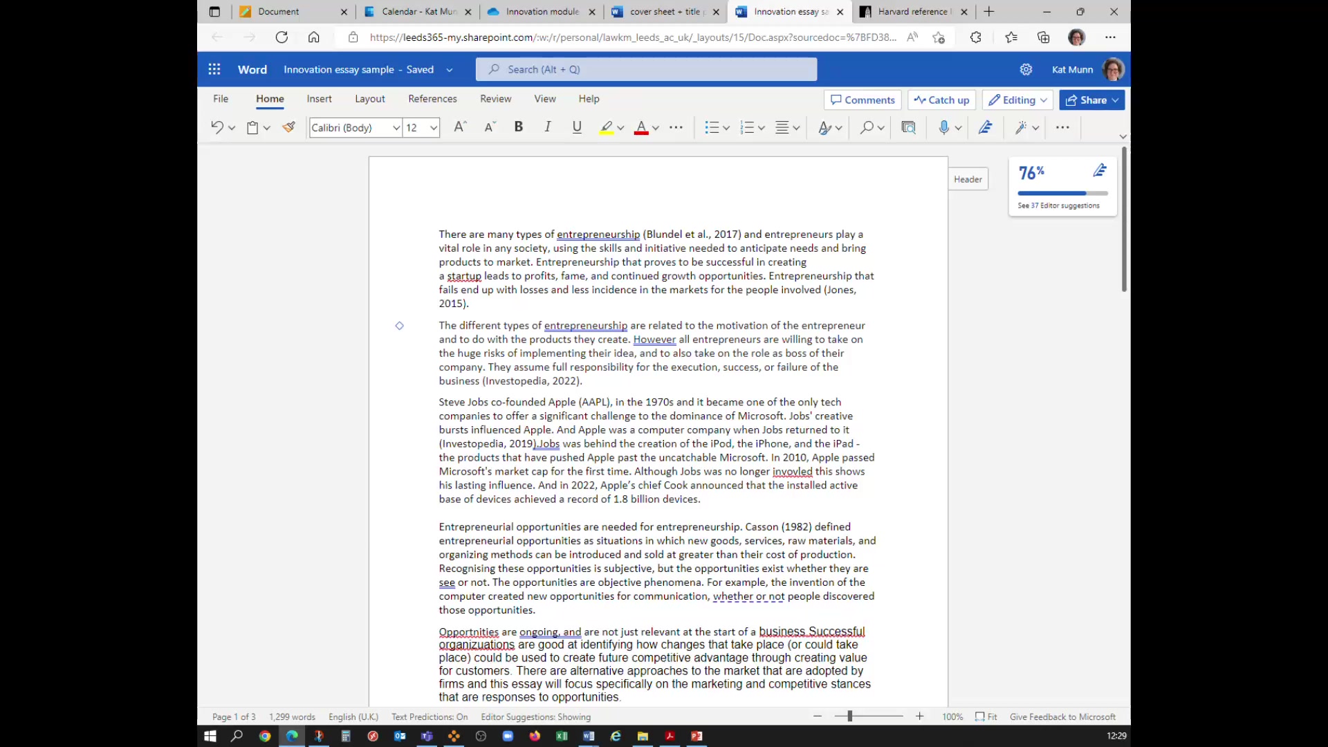 Getting your assignment ready for submission.