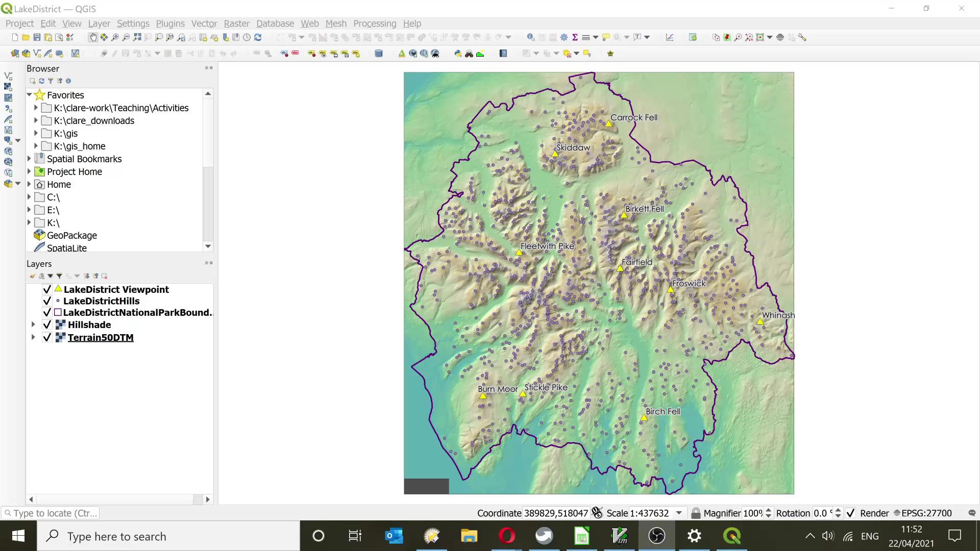 Creating a new graphical model in QGIS