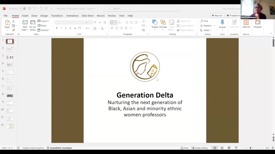 Overview of Generation Delta