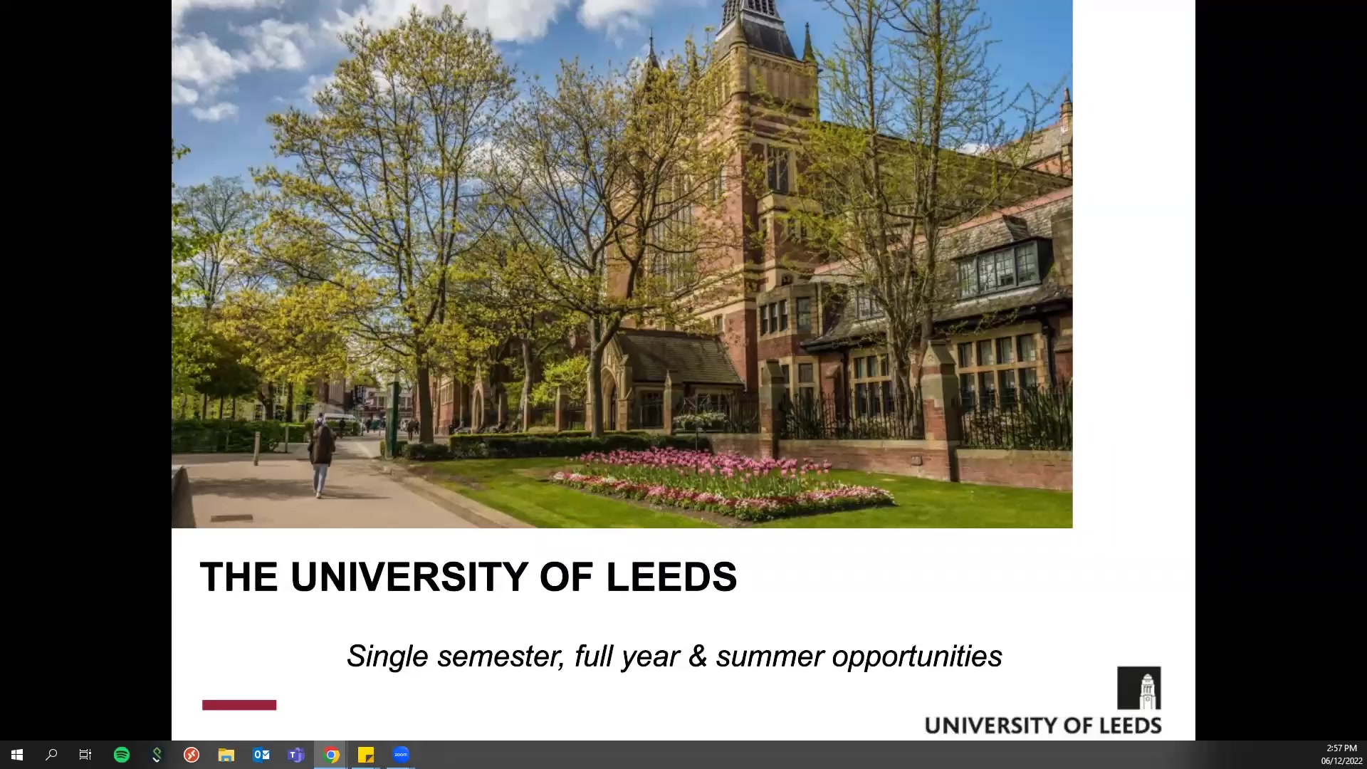 University of Leeds - Incoming Study Abroad and Exchange Information ...