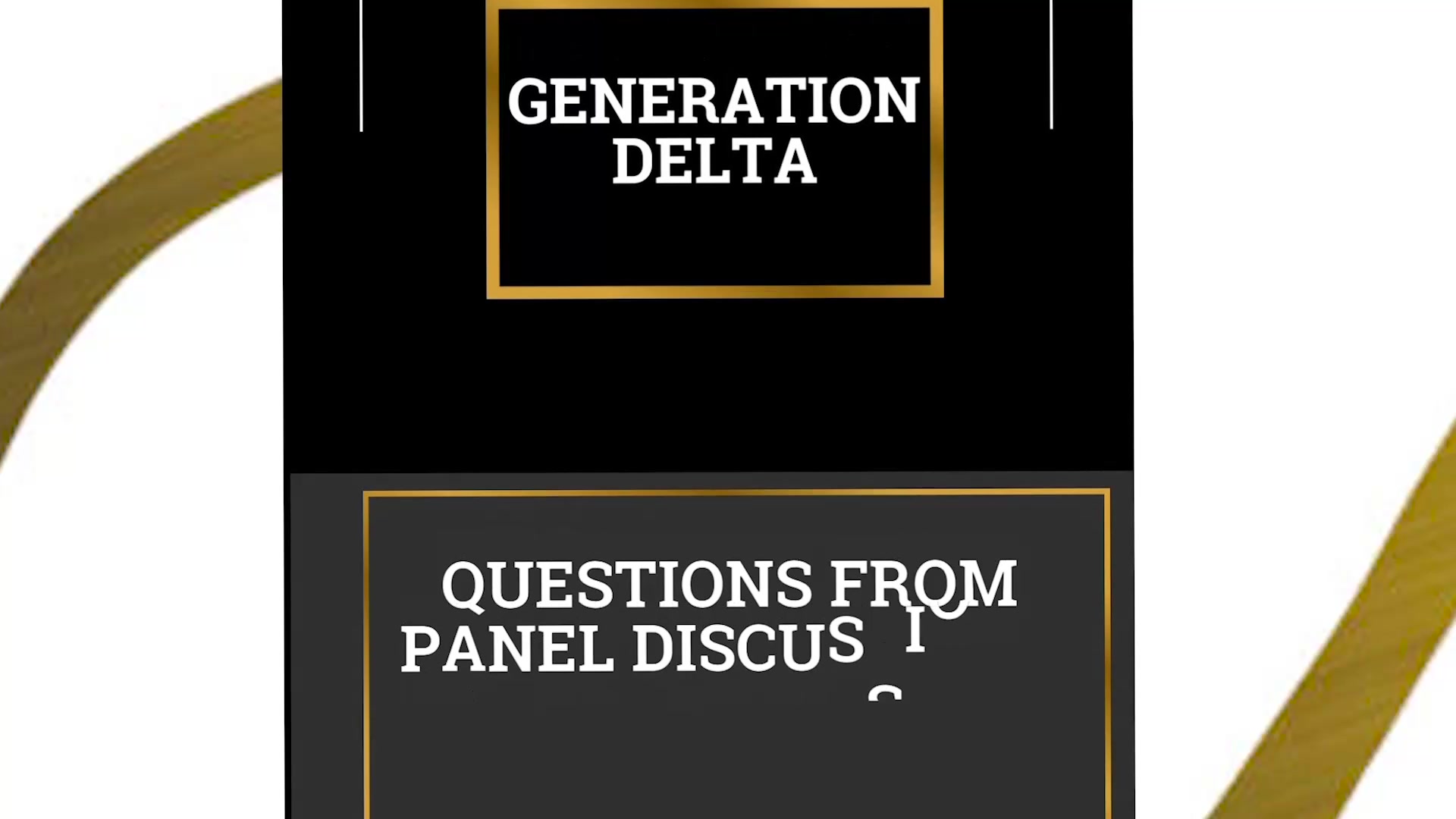 Students Questions for the panelists