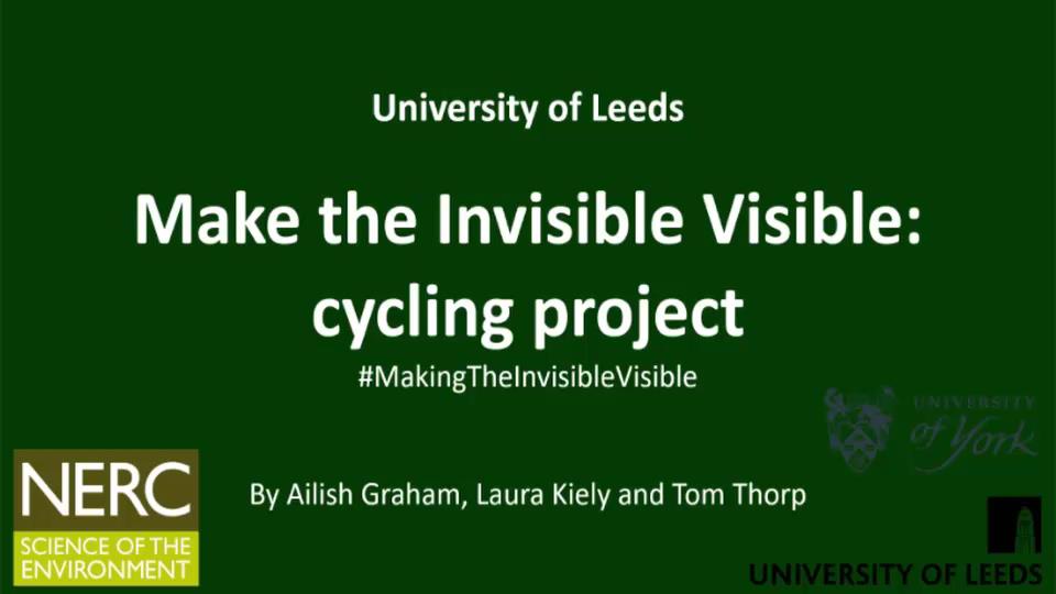 Making the Invisible Visible - Cycling project